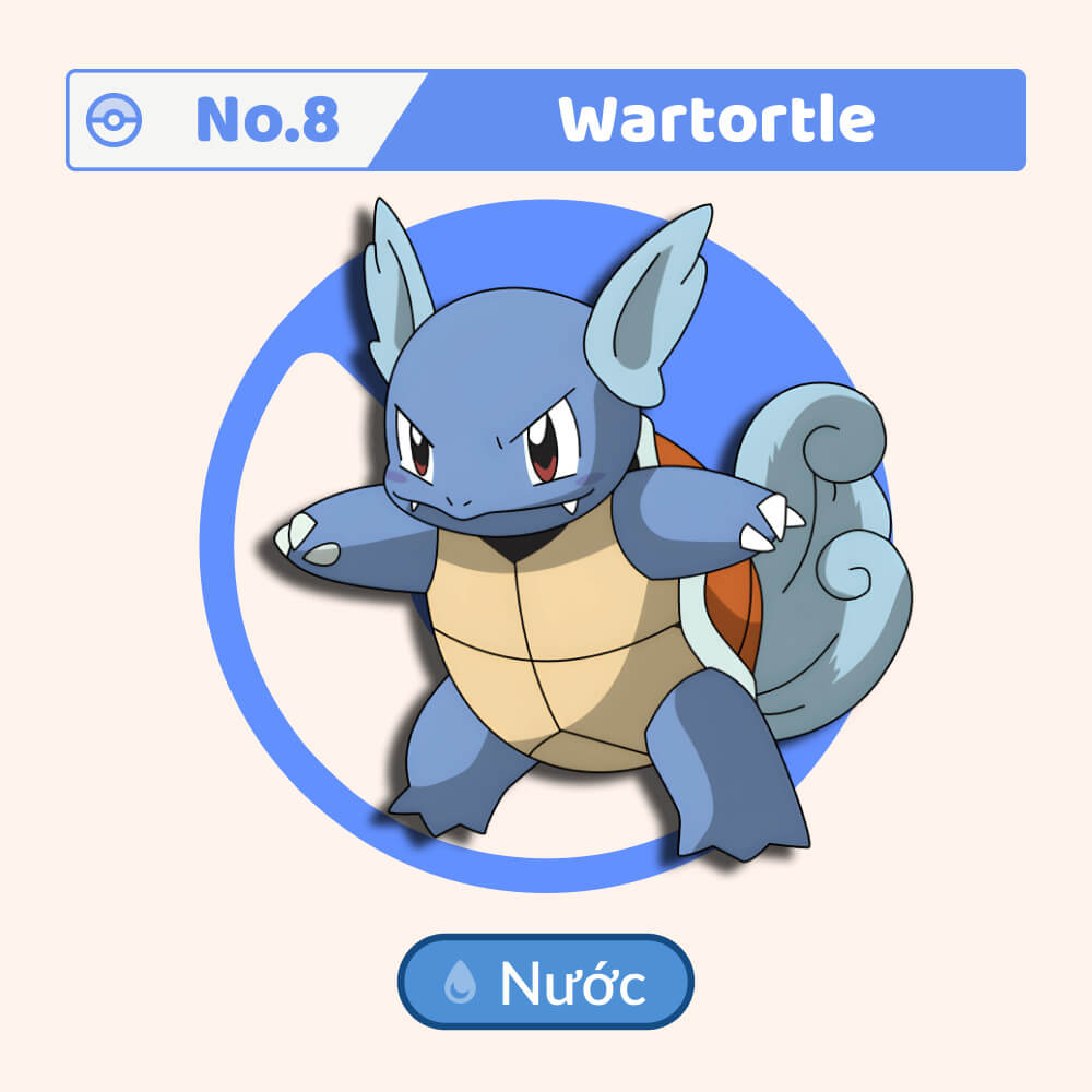 WARTORTLE - VPokedex