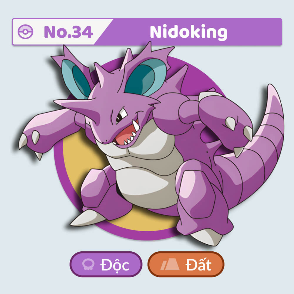 NIDOKING - VPokedex